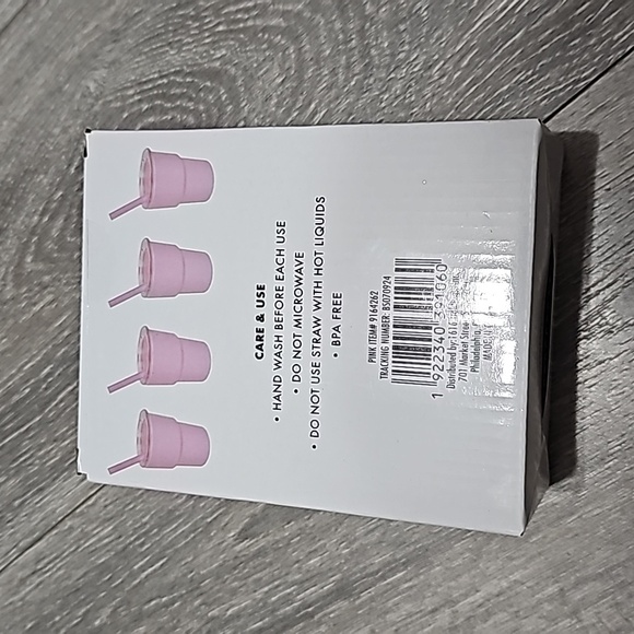 Kitchen | Nwt Super Adorable 4 Mini Tumblers In Pink | Poshmark